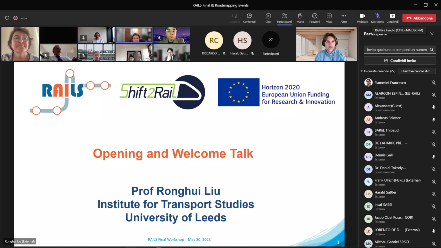 Presentation slides from the RAILS Final Workshop & Roadmapping Event – RAILS